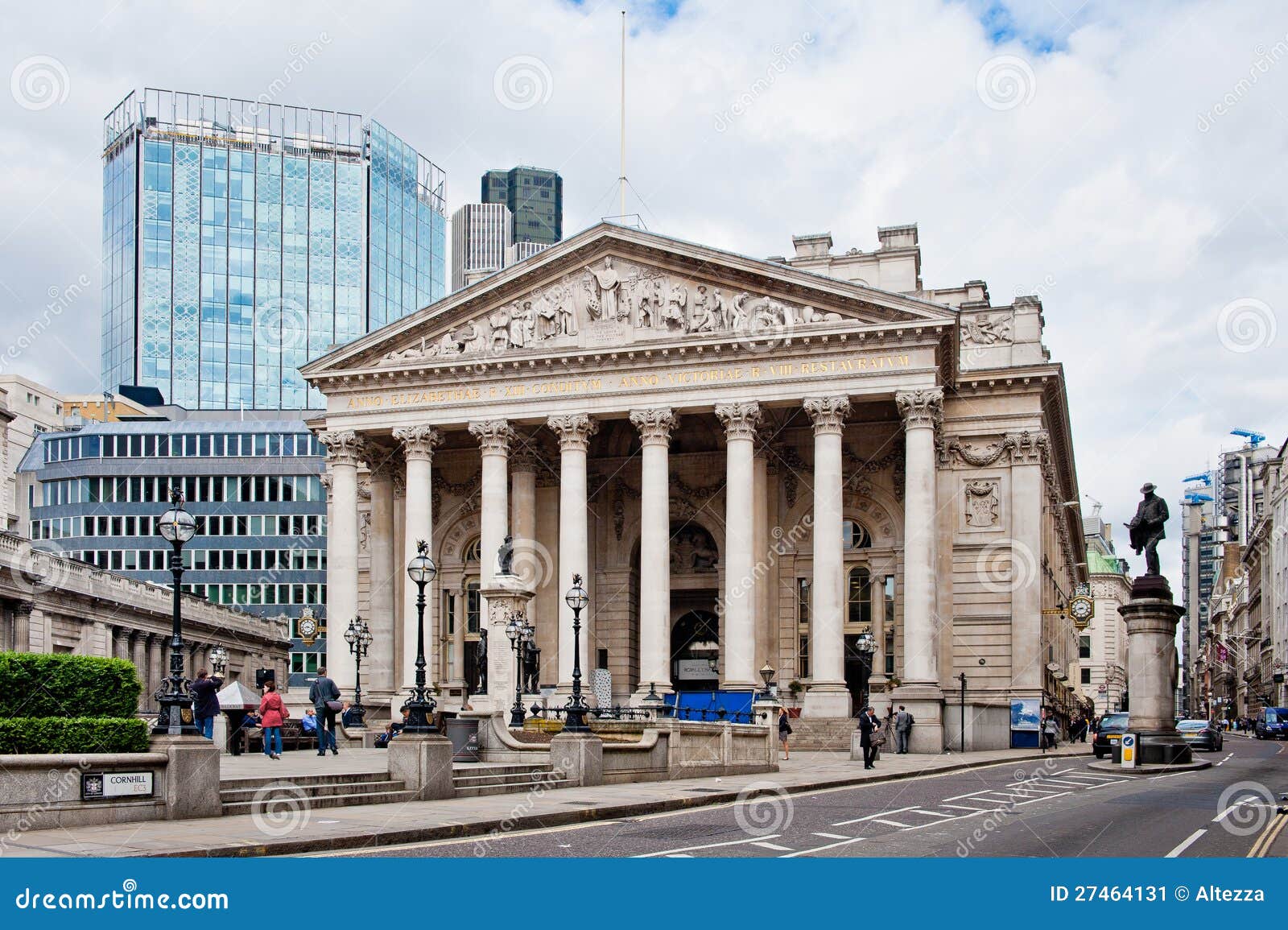 The Royal Exchange In London Was Britain`s First Specialist Commercial ...