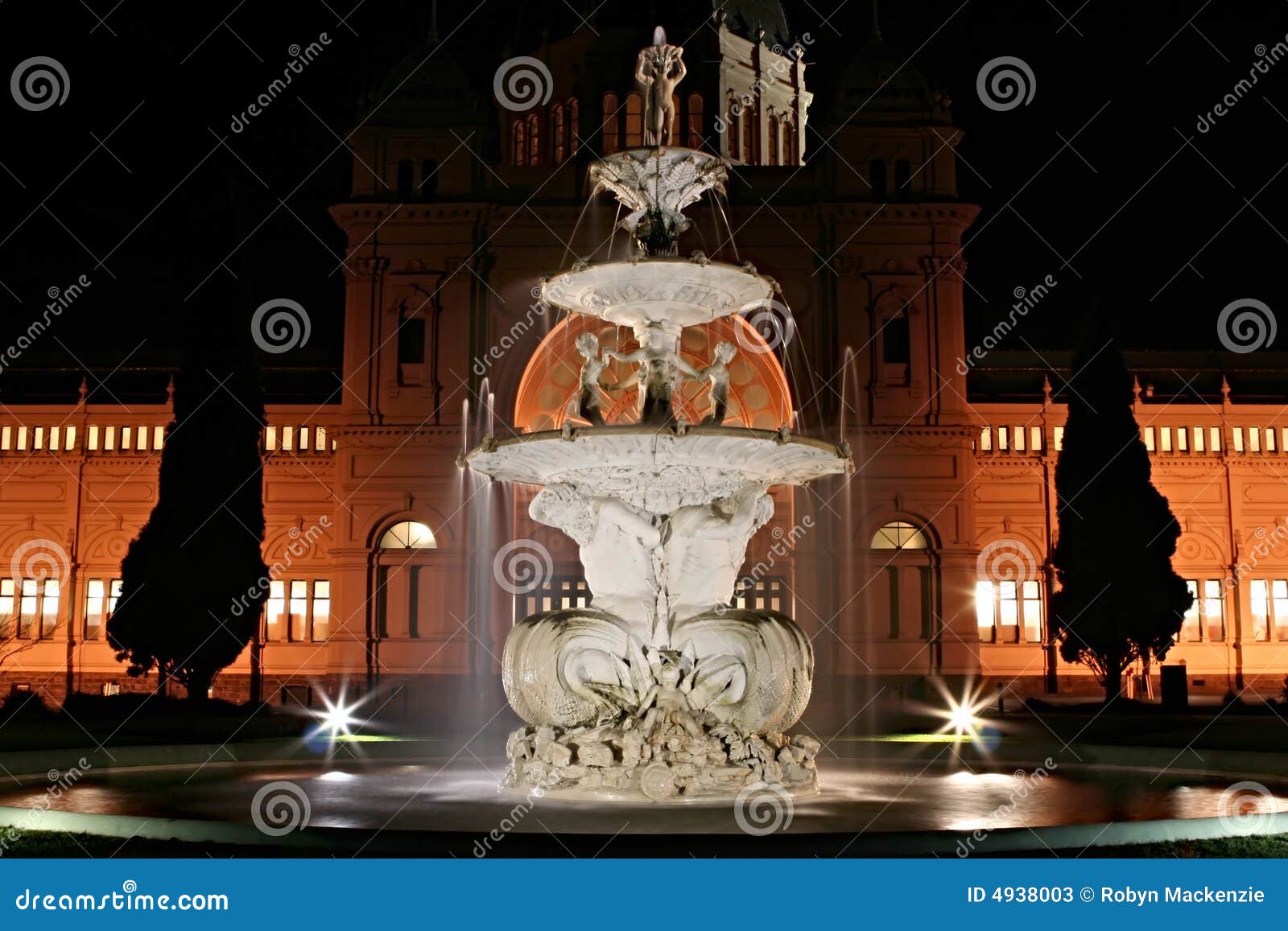 Royal Exhibition Buildings, Melbourne Stock Image - Image of graceful ...