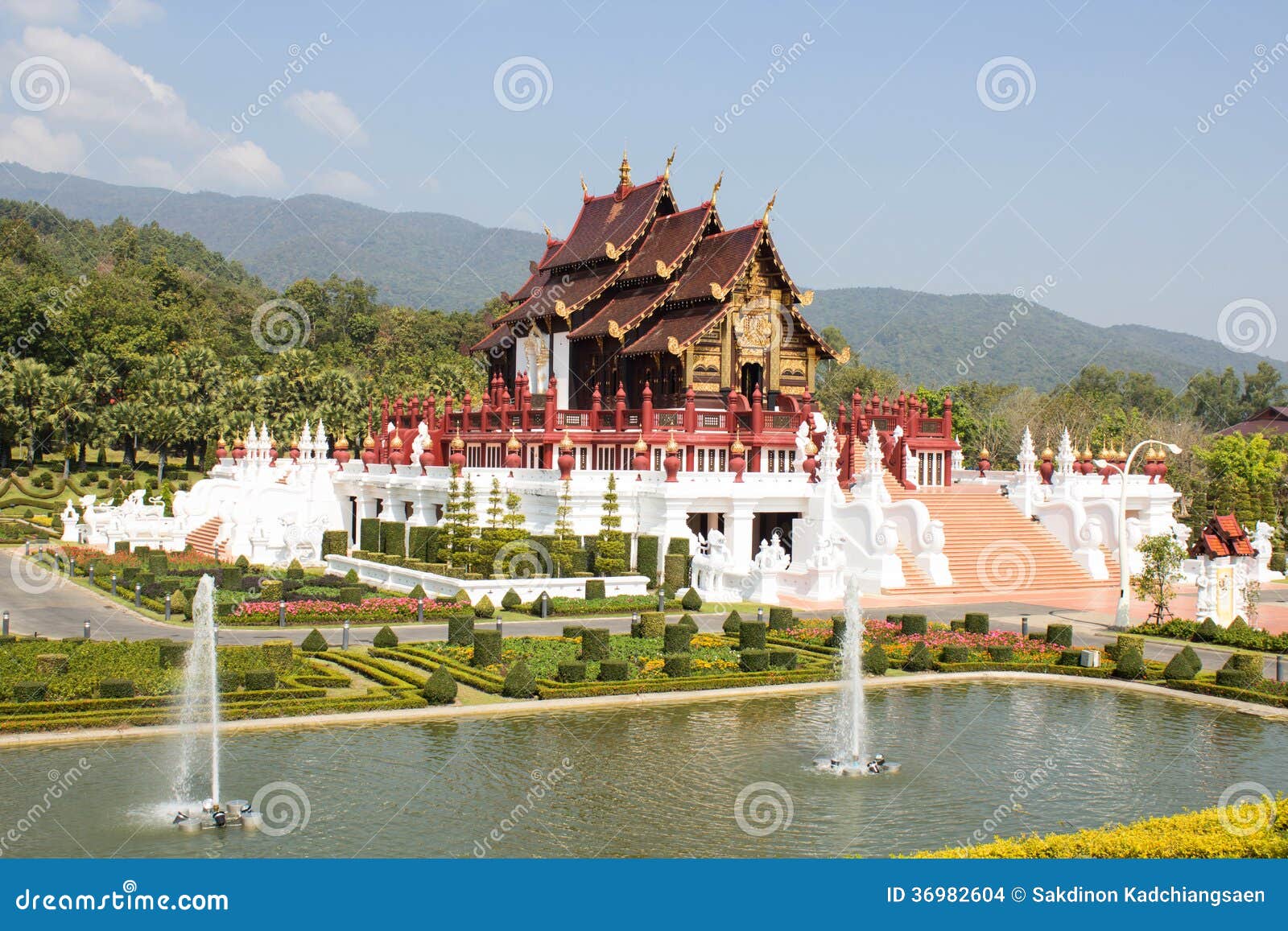Royal Flora Ratchaphruek Chiangmai Stock Photo - Image of plant, flora ...