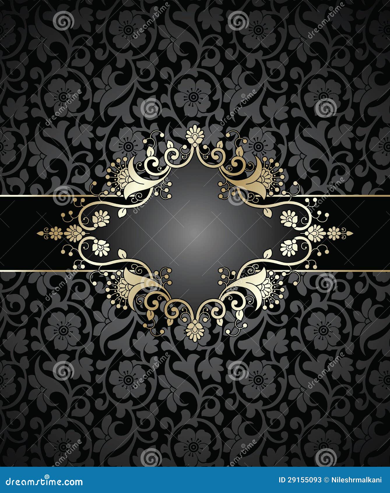 Royal Note Book Cover,seamless Background Included Cartoon Vector ...