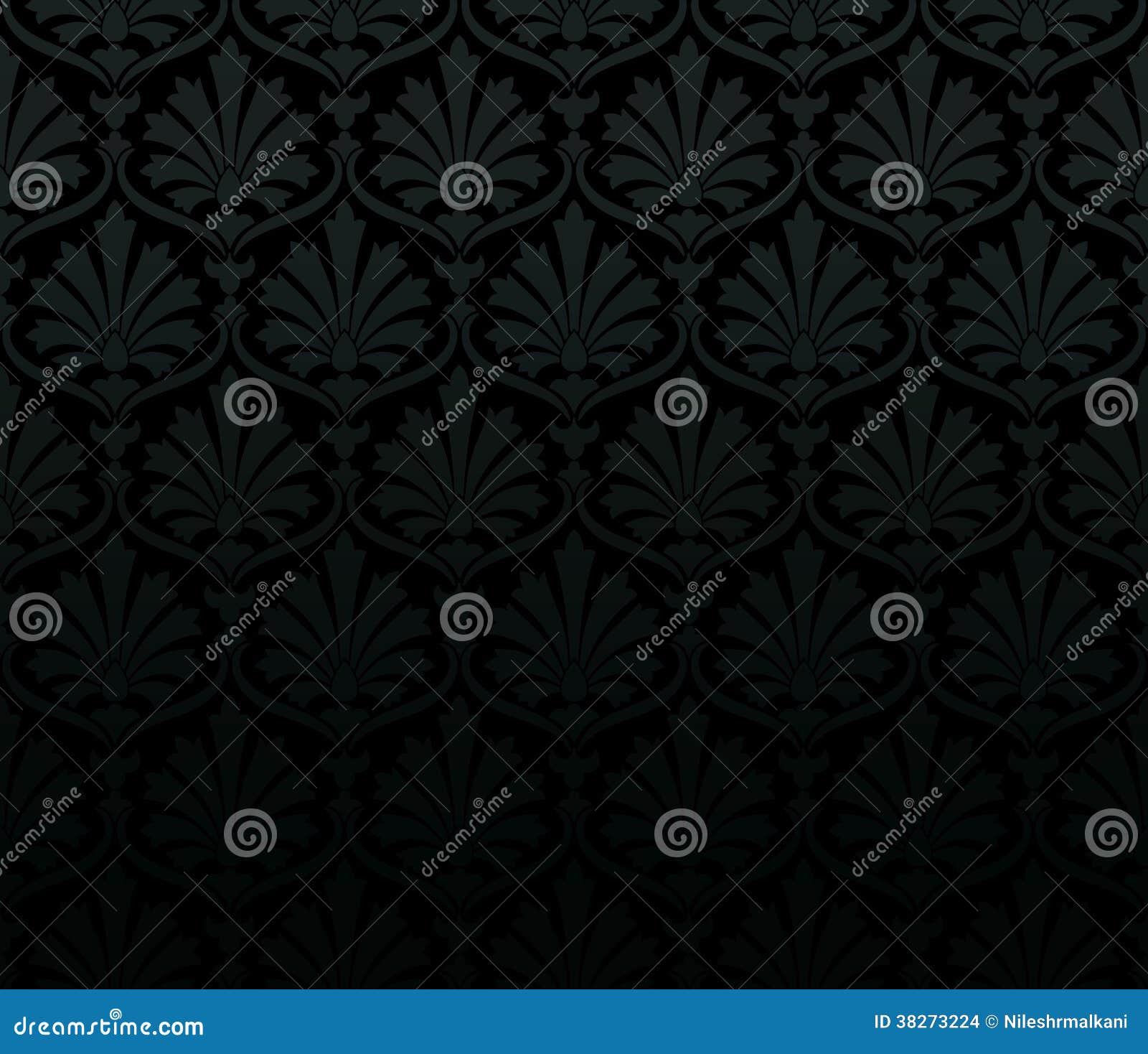 Royal flower wallpaper stock vector. Illustration of antique - 38273224