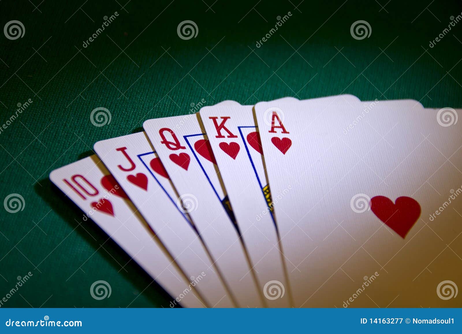 Royal flush stock image. Image of aces, heap, pair, number - 14163277