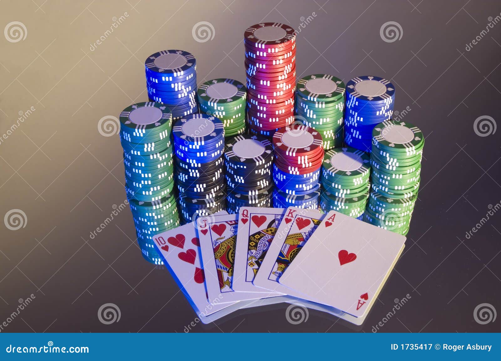 Royal Flush Picture. Image: 1735417