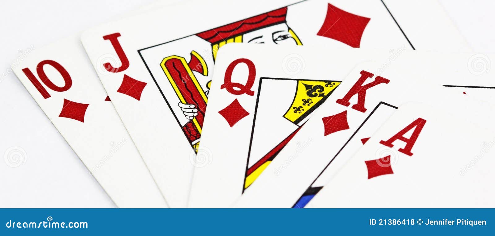 Royal Flush stock photo. Image of winner, suits, joker - 21386418