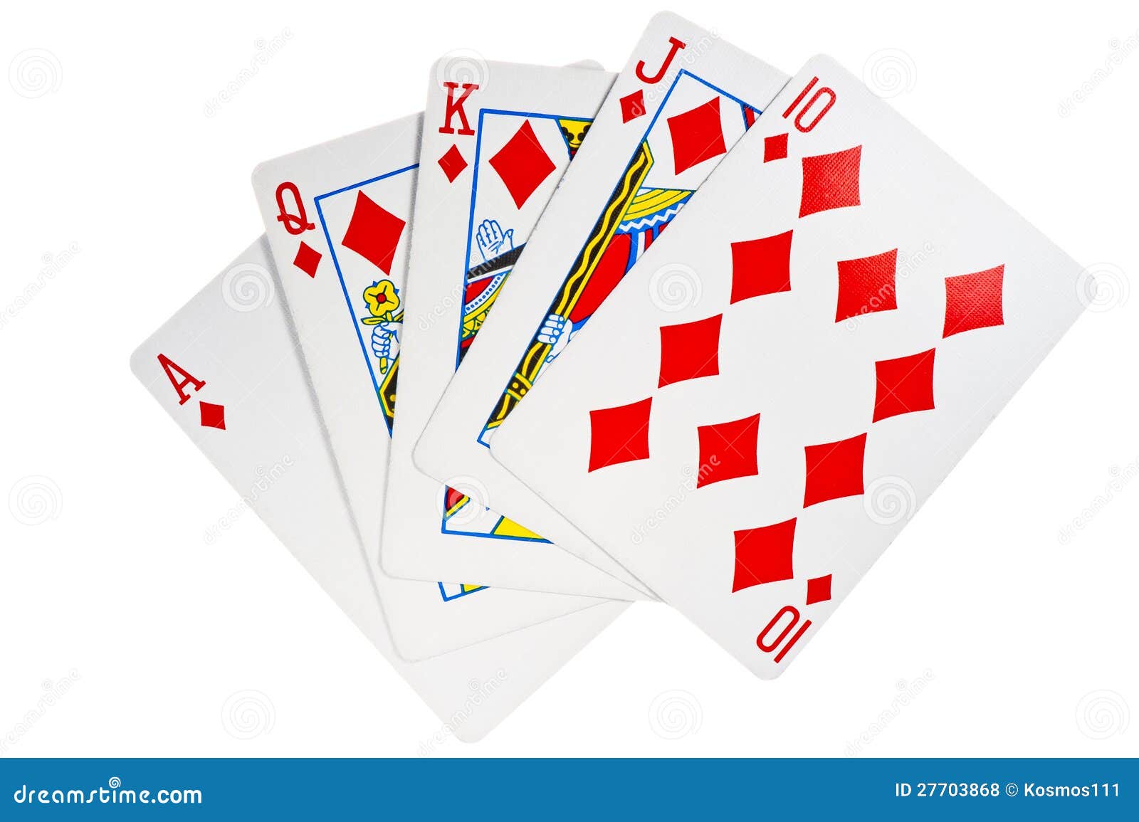 Royal flush stock photo. Image of chance, flash, fortune - 27703868