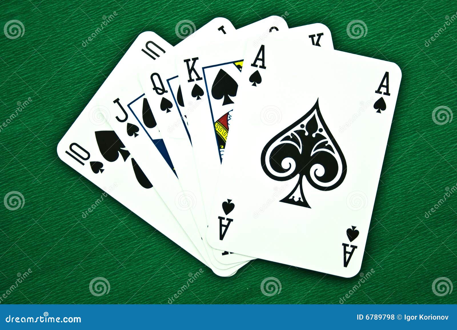 Royal Flush stock photo. Image of gambling, royal, cards - 6789798