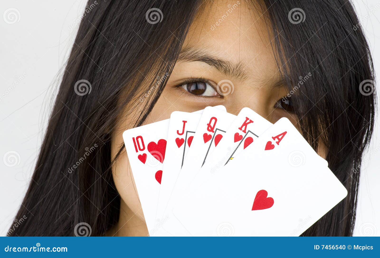 Royal flush stock photo. Image of high, stakes, winner - 7456540