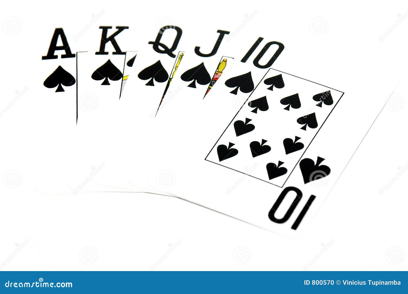 Royal Flush stock photo. Image of game, deck, poker, royal - 800570