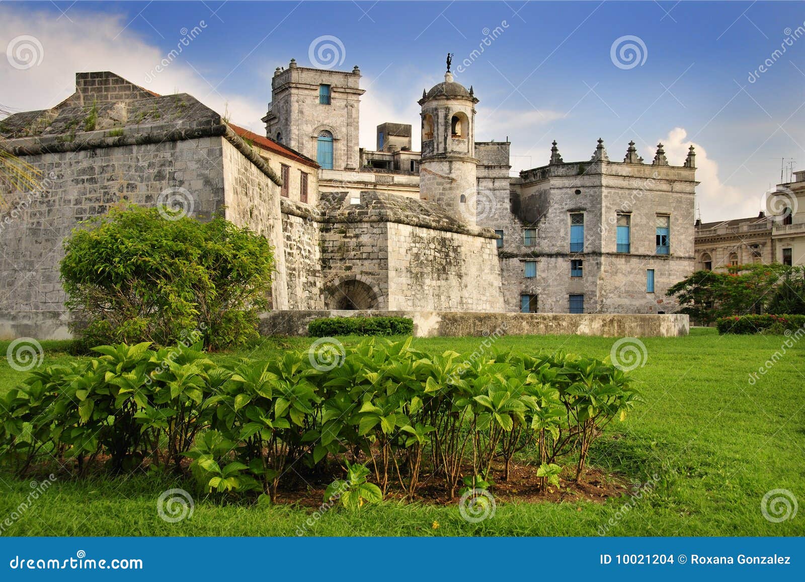 Royal Force Castle in Old Havana Stock Photo - Image of style, cuba ...