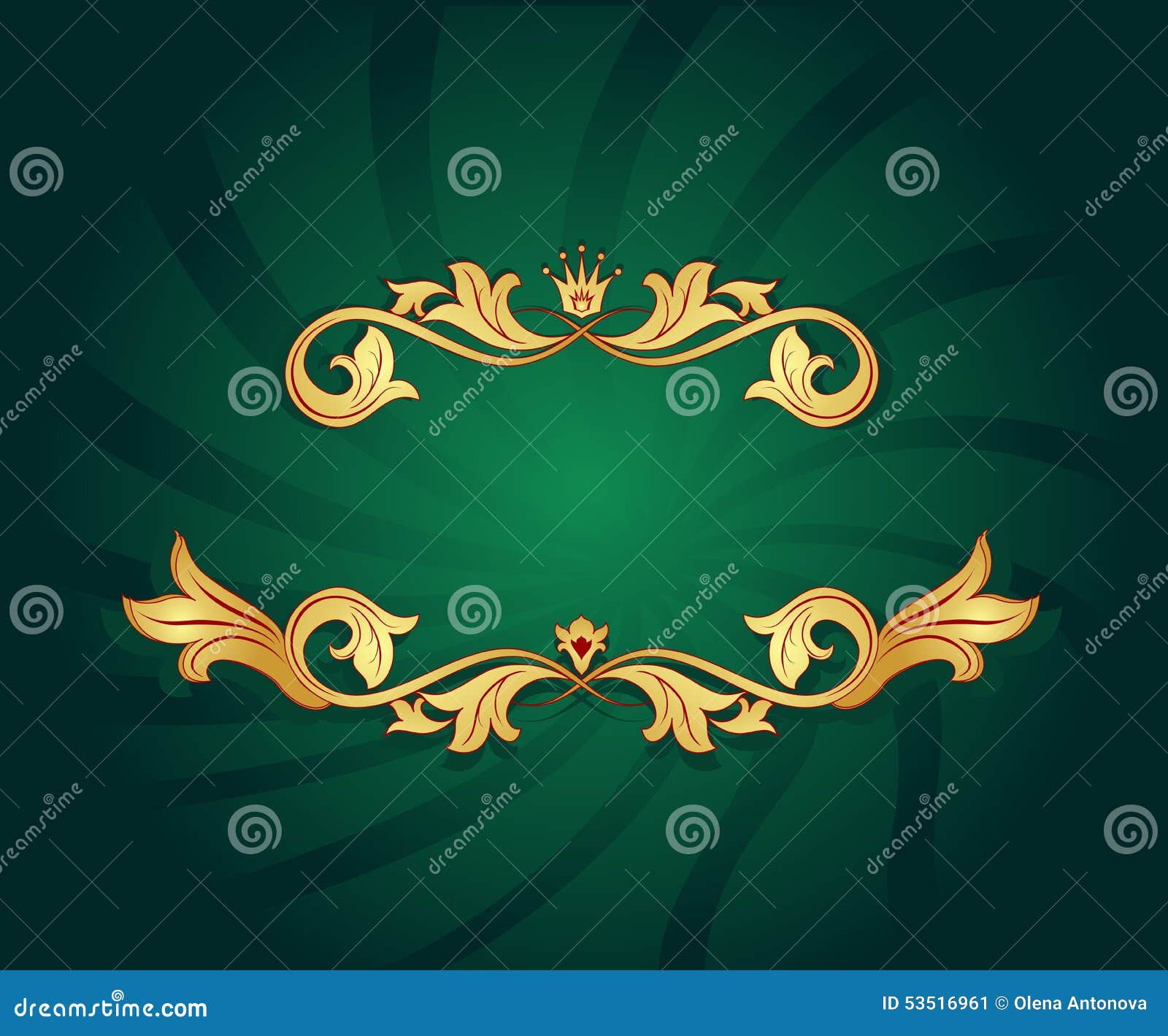 Royal frame stock vector. Illustration of ancient, classical - 53516961