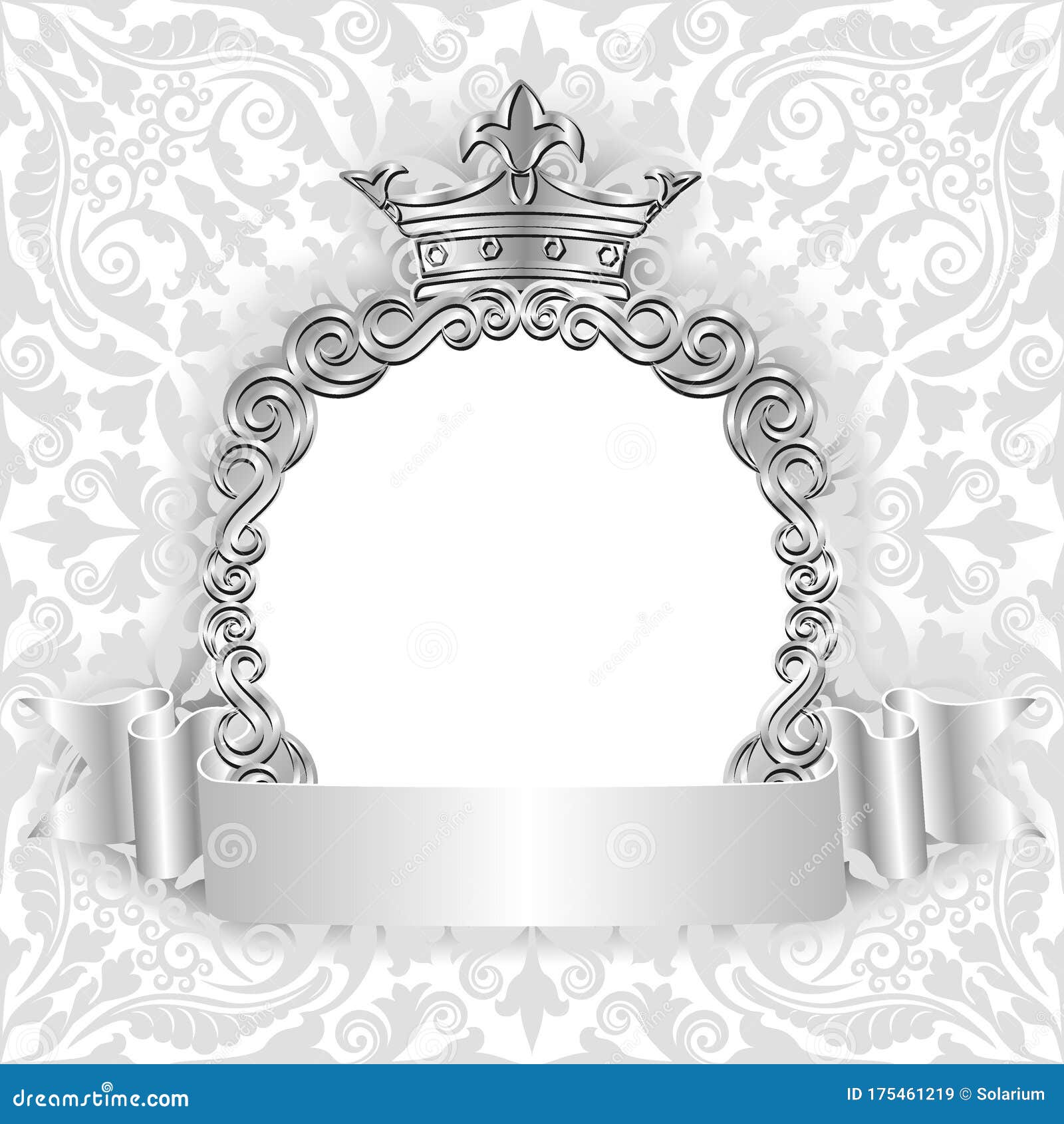 Royal frame stock vector. Illustration of frame, cover - 175461219