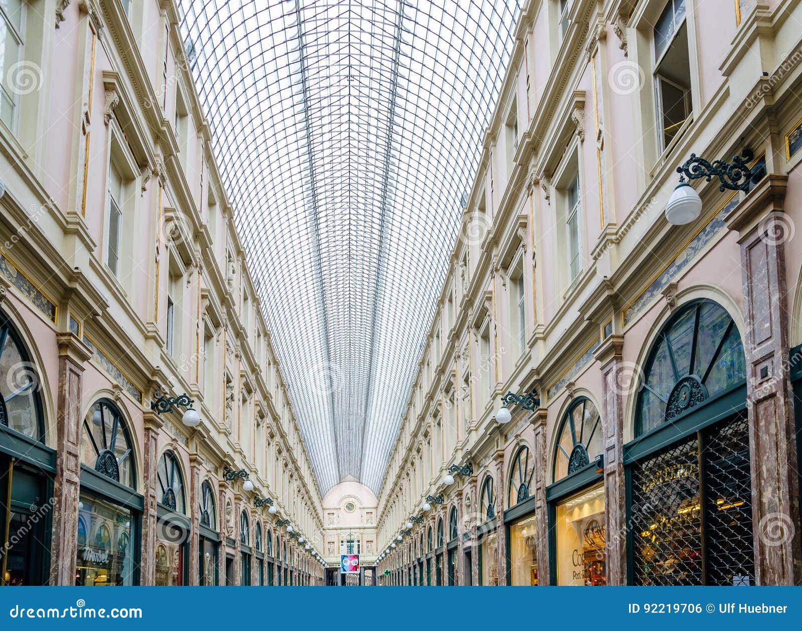 Royal Galleries of Saint Hubert in Brussel Editorial Photo - Image of ...