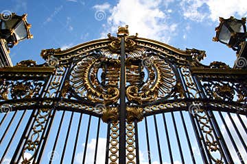 Royal Gate stock photo. Image of decorative, blue, stately - 320468