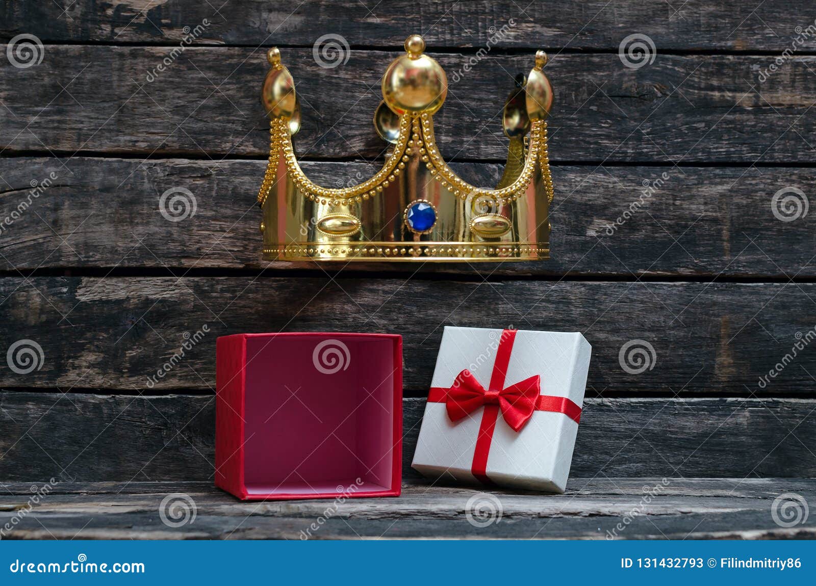 Royal gift. stock image. Image of king, present, gift - 131432793