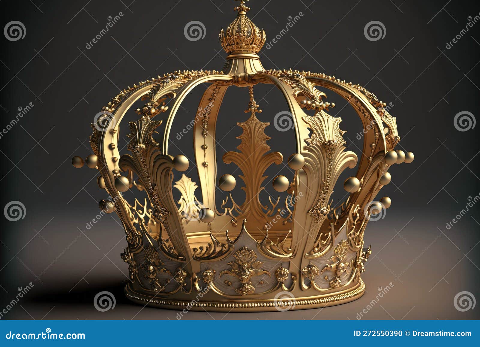 This is a Royal Golden Crown Stock Illustration - Illustration of ...