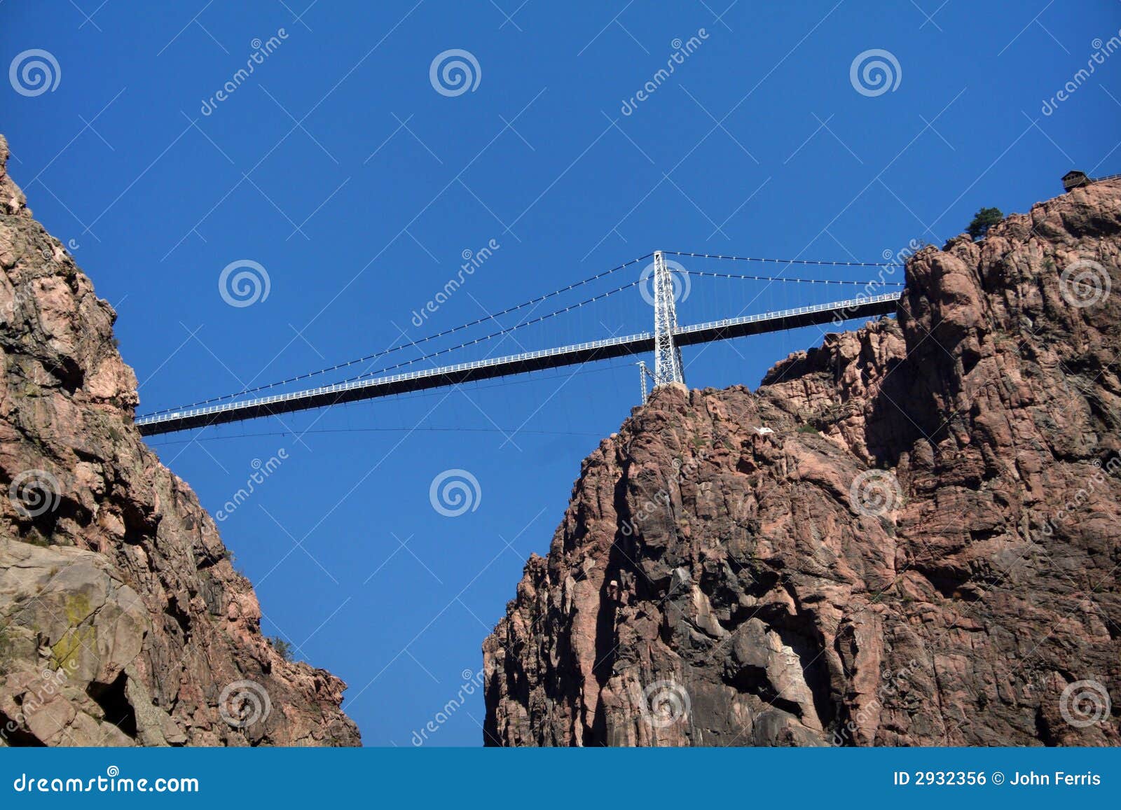 Royal Gorge Bridge stock photo. Image of canon, royal - 2932356