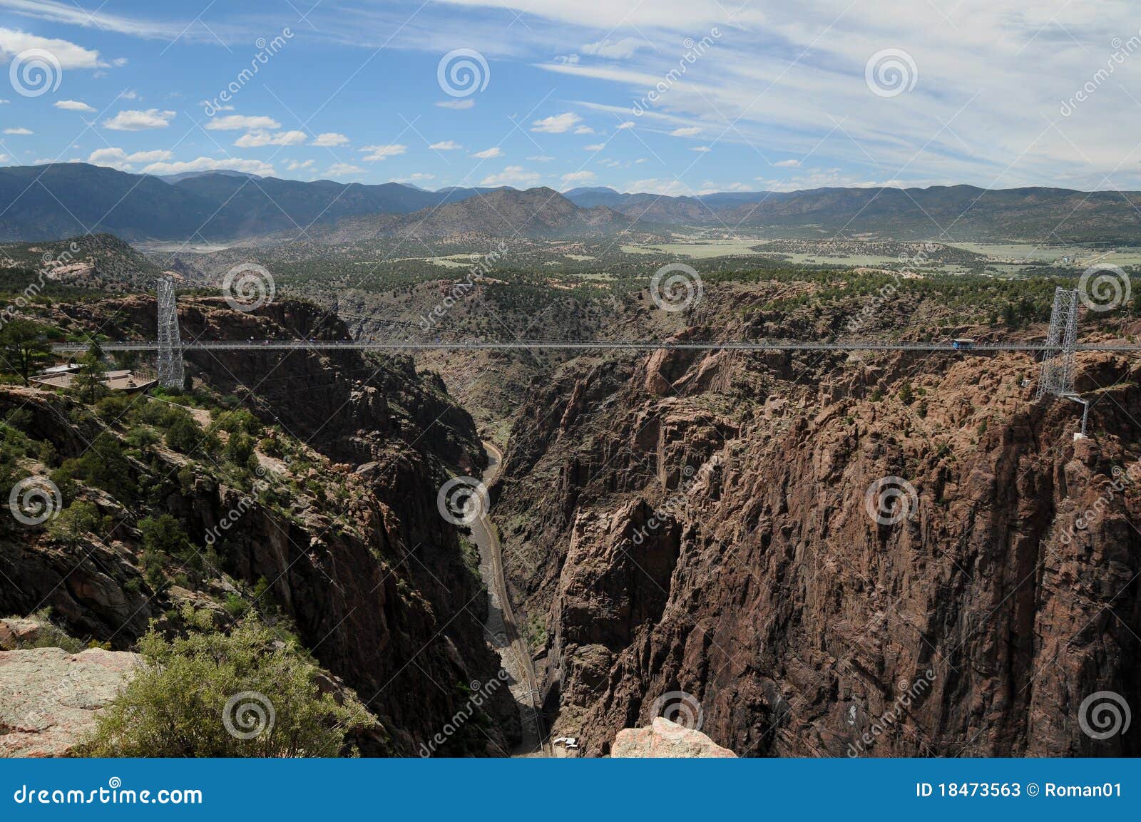 Royal Gorge Colorado stock image. Image of rocks, outdoors - 18473563