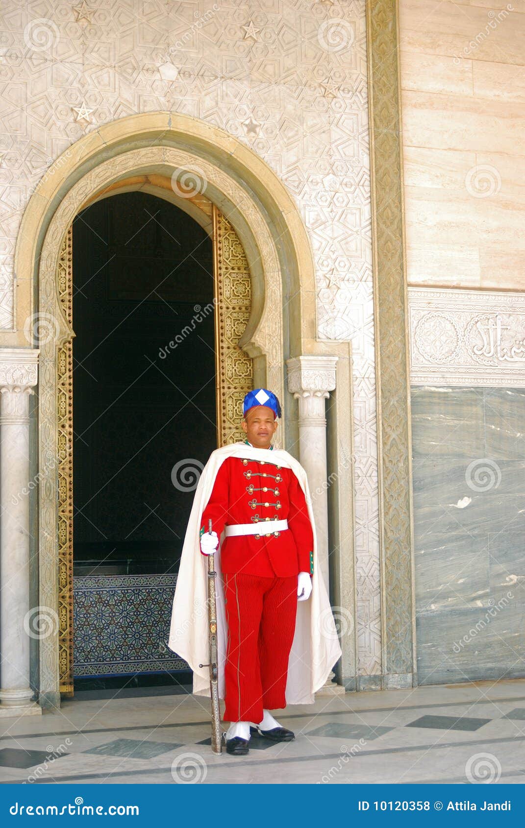 Royal Guard, Rabat, Morocco Editorial Stock Photo - Image of mausoleum ...