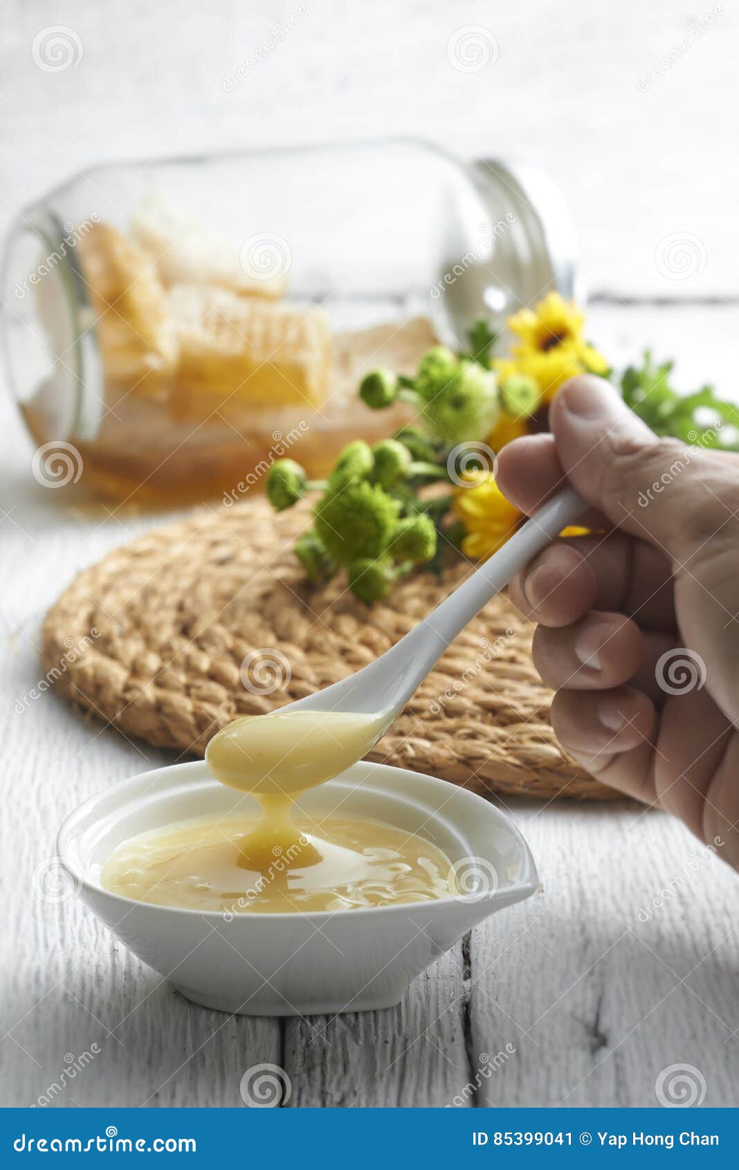 Royal Jelly stock image. Image of bottle, nature, nutritious - 85399041