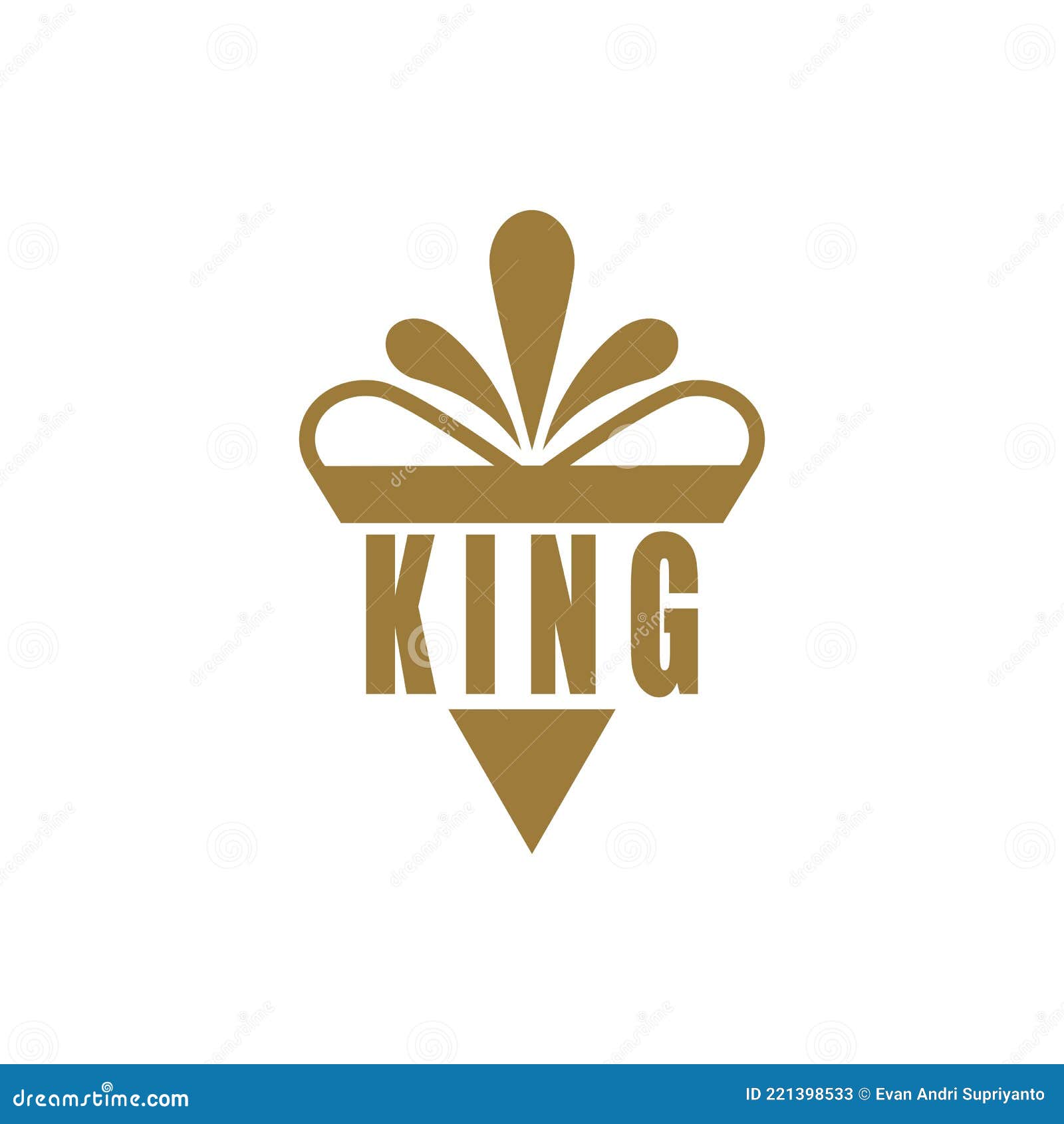 Royal King Queen Crown Elegant Luxury Logo Design Stock Vector ...