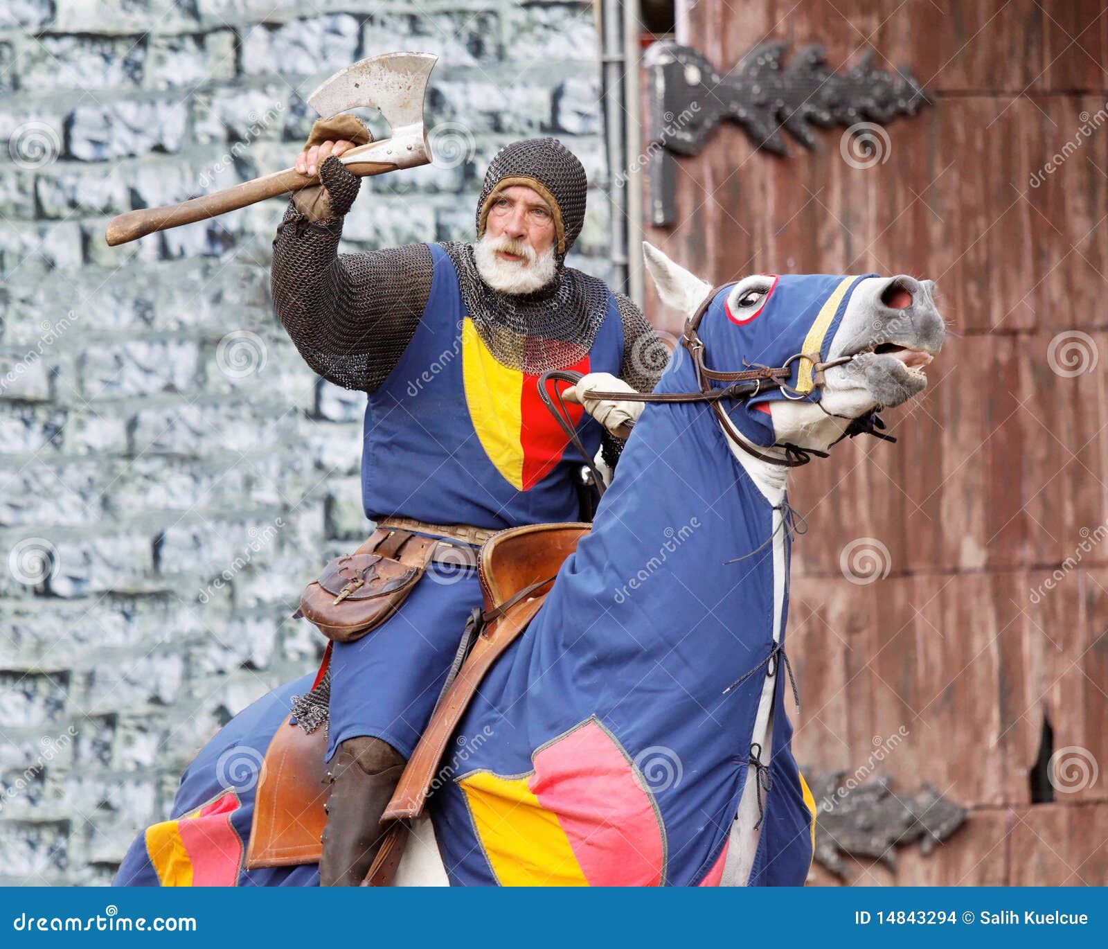 Royal knights editorial stock image. Image of horse, metal - 14843294