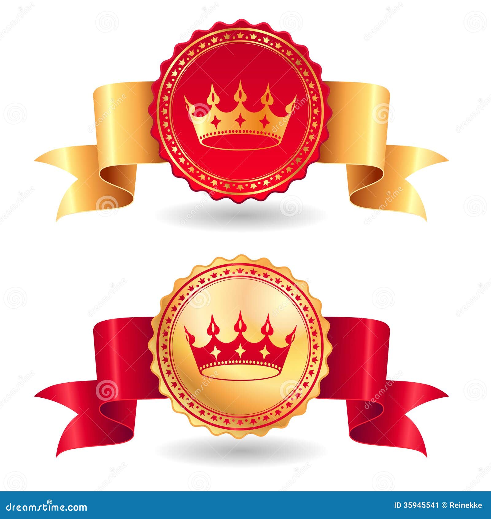 Royal label stock illustration. Illustration of label - 35945541