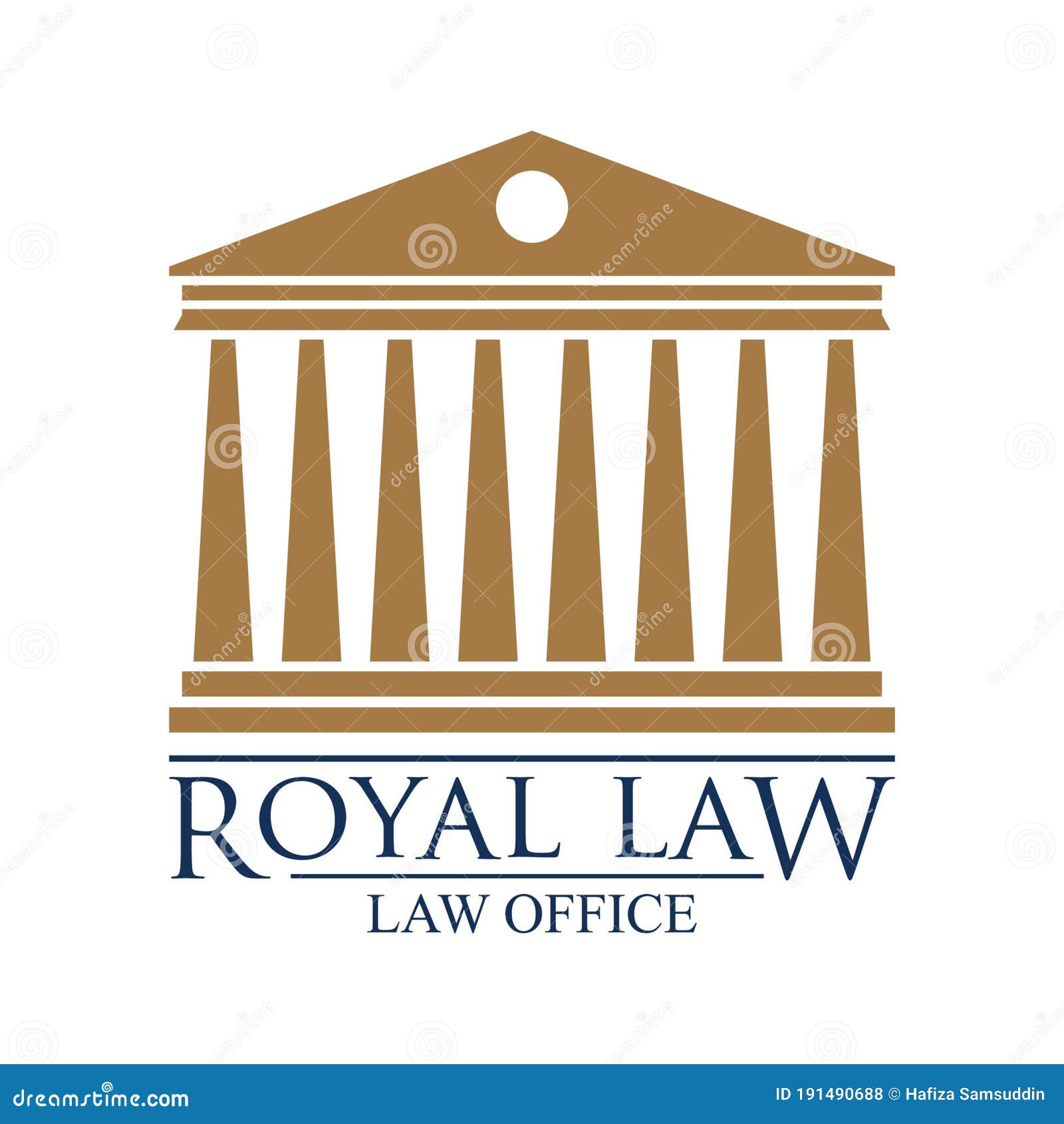 Royal Law Logo Element. Vector Illustration Decorative Design Stock ...