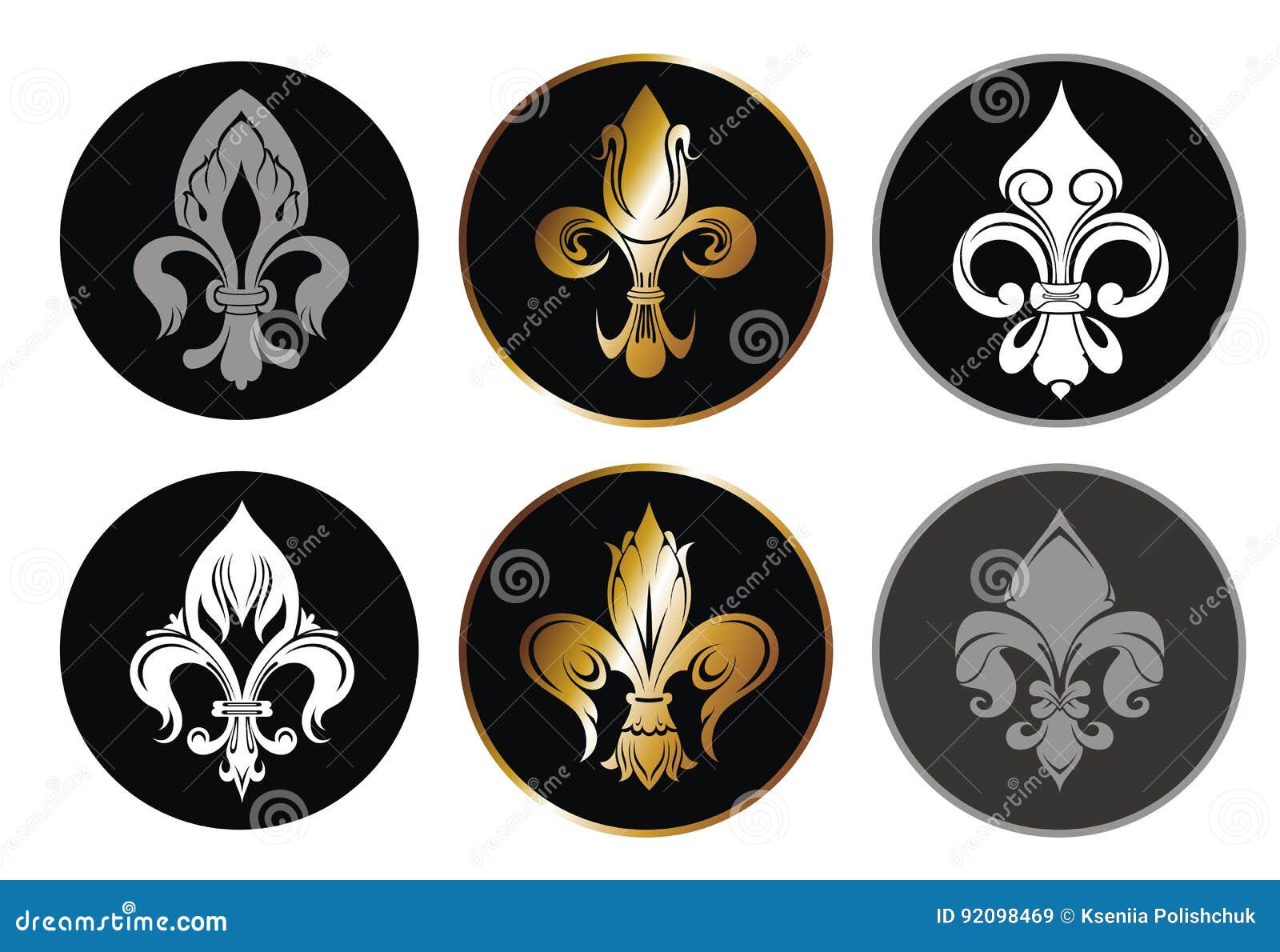 Red Royal Lily On Checkered Background Vector Illustration ...