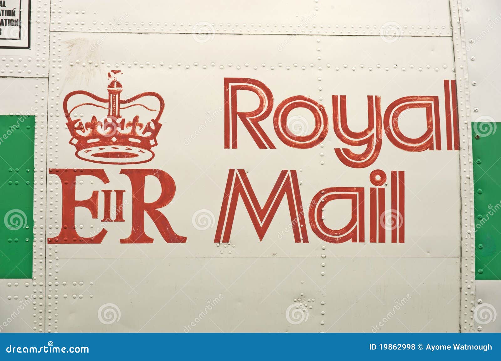 Royal Mail logo. editorial stock photo. Image of metal - 19862998