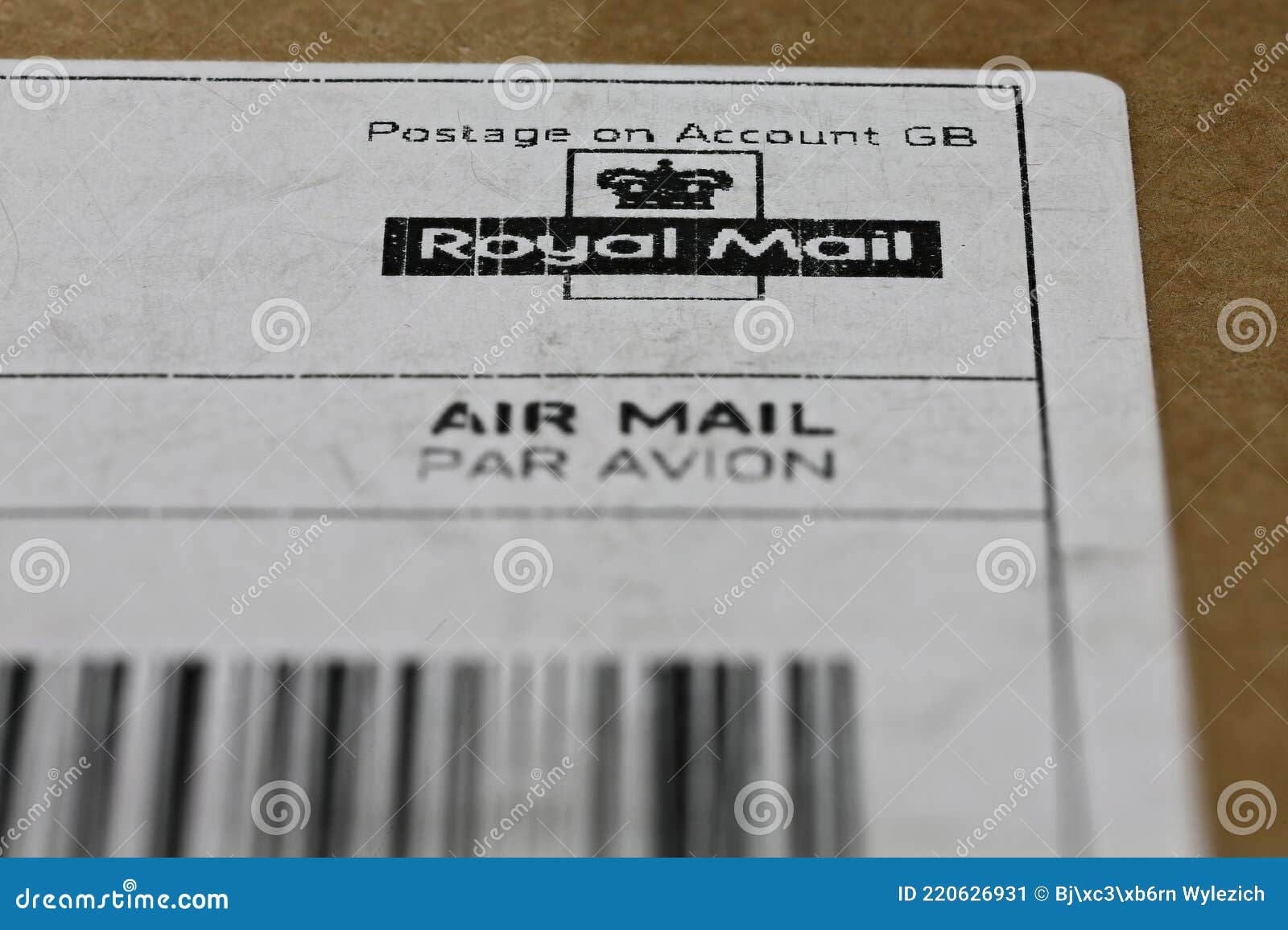 Royal Mail editorial photo. Image of sticker, great - 220626931