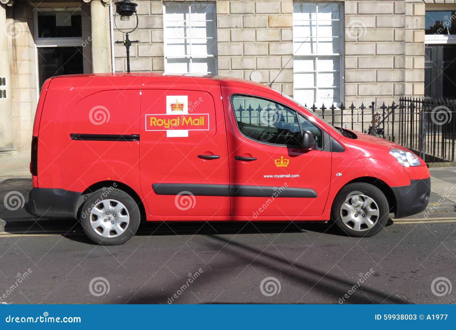 Royal Mail Van redaktionelles stockfoto. Bild von briefträger - 59938003