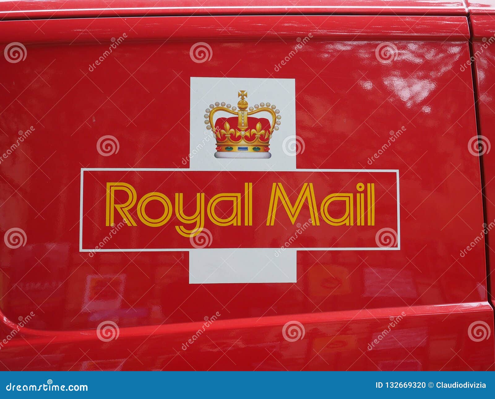 Royal Mail van sign editorial image. Image of european - 132669320