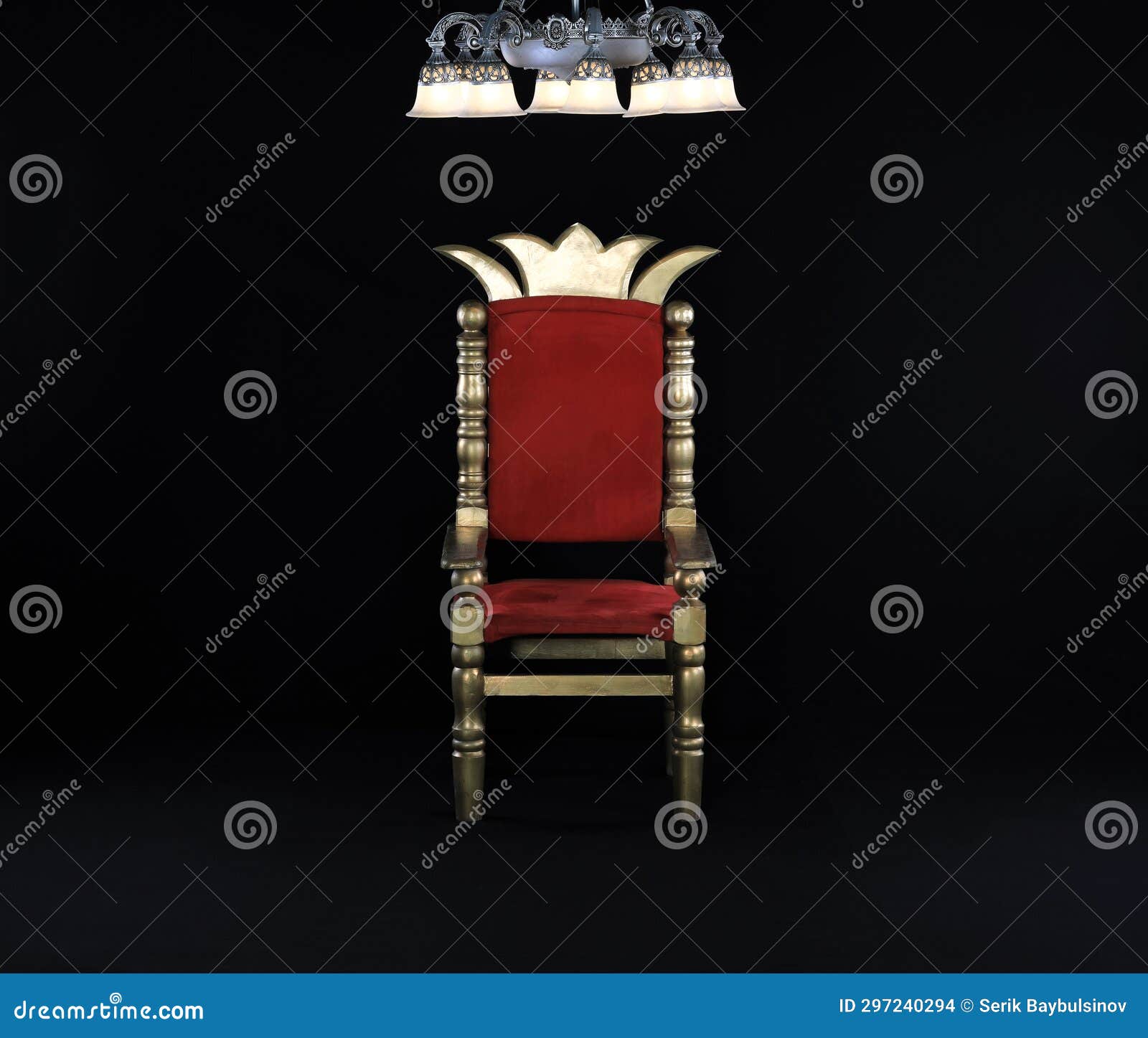 Royal mantle on throne stock photo. Image of fashion - 297240294