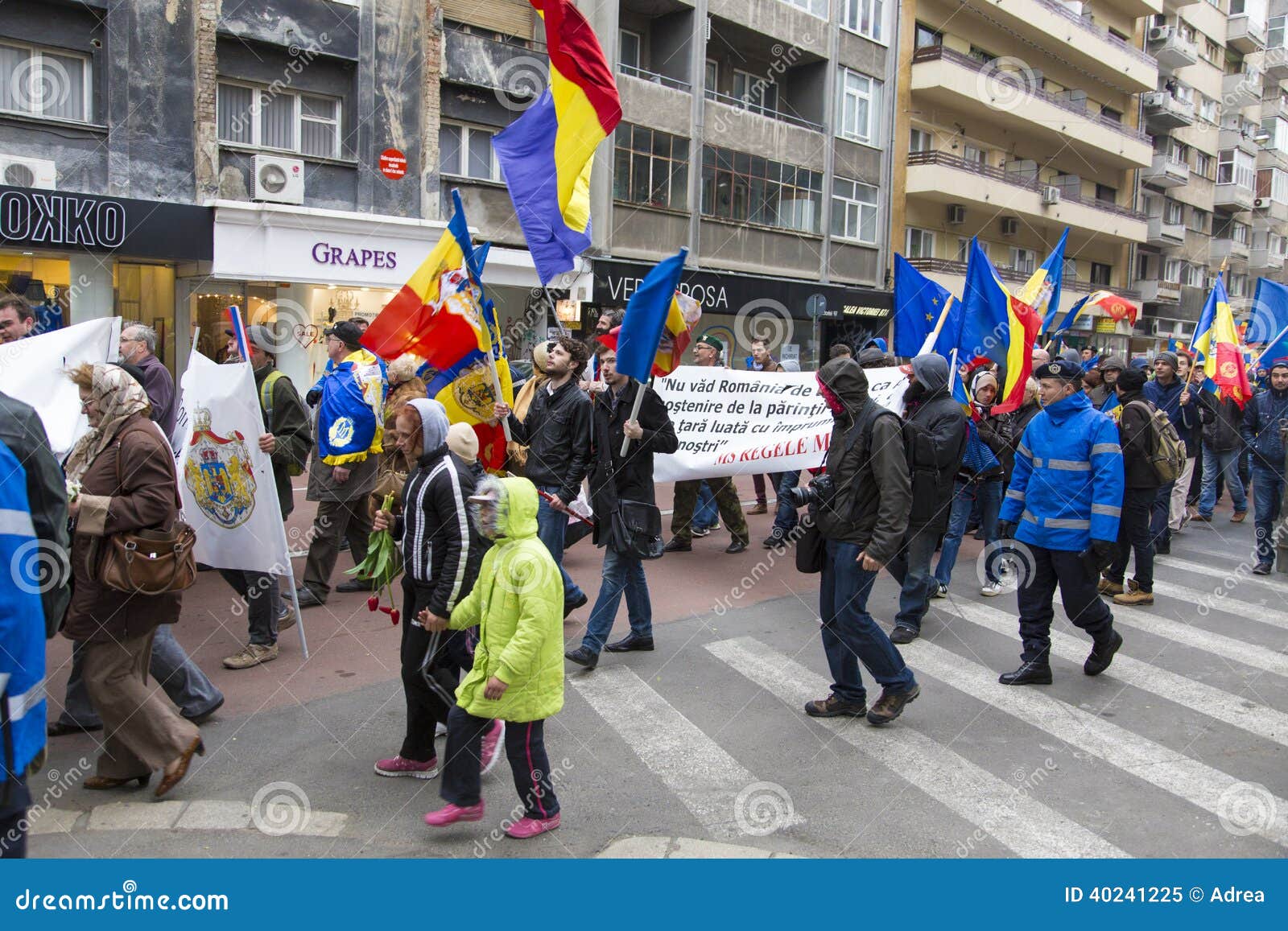 Peoples at the Royal March on 5th of May Editorial Image - Image of ...