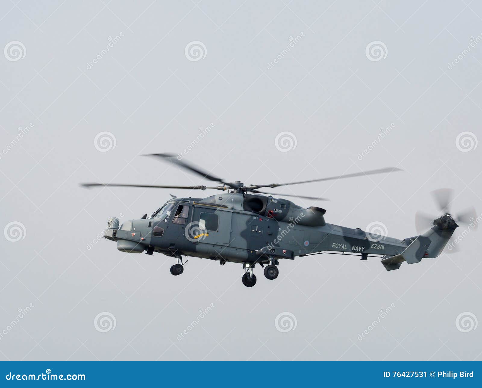 Royal Navy Black Cat Helicopter Display Team Editorial Photo - Image of ...