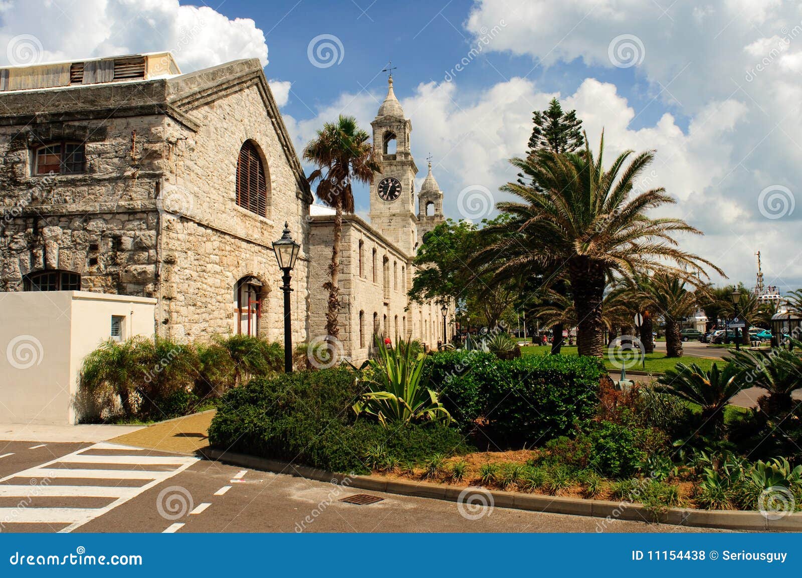 Royal Navy Dockyard at King S Wharf, Bermuda Stock Photo - Image of ...