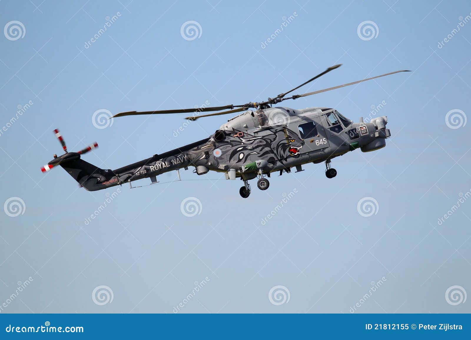 Royal Navy Helicopter Display Team Black Cats Editorial Image - Image ...