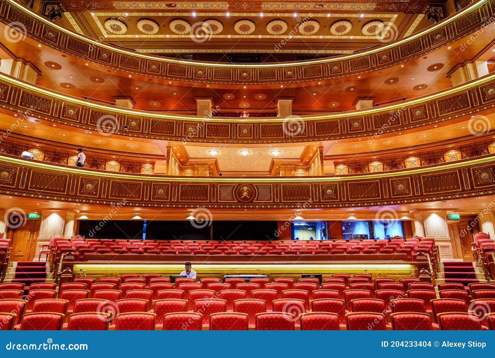 Royal Opera House, Muscat Interior Editorial Stock Image - Image of ...