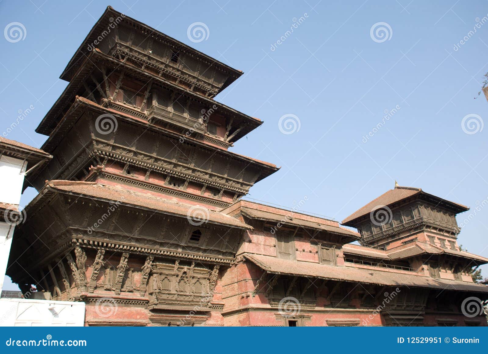 Royal Palace stock image. Image of durbar, world, dhoka - 12529951