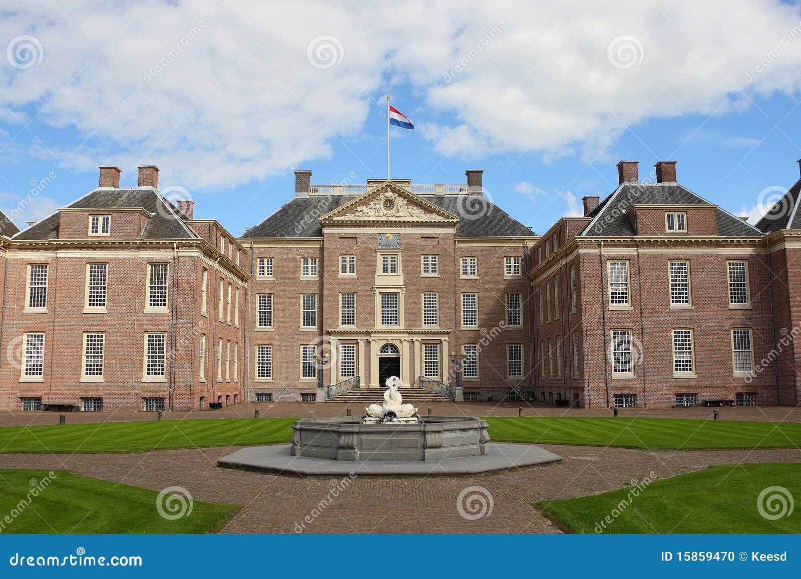 Royal Palace stock photo. Image of landmark, palace, netherlands - 15859470