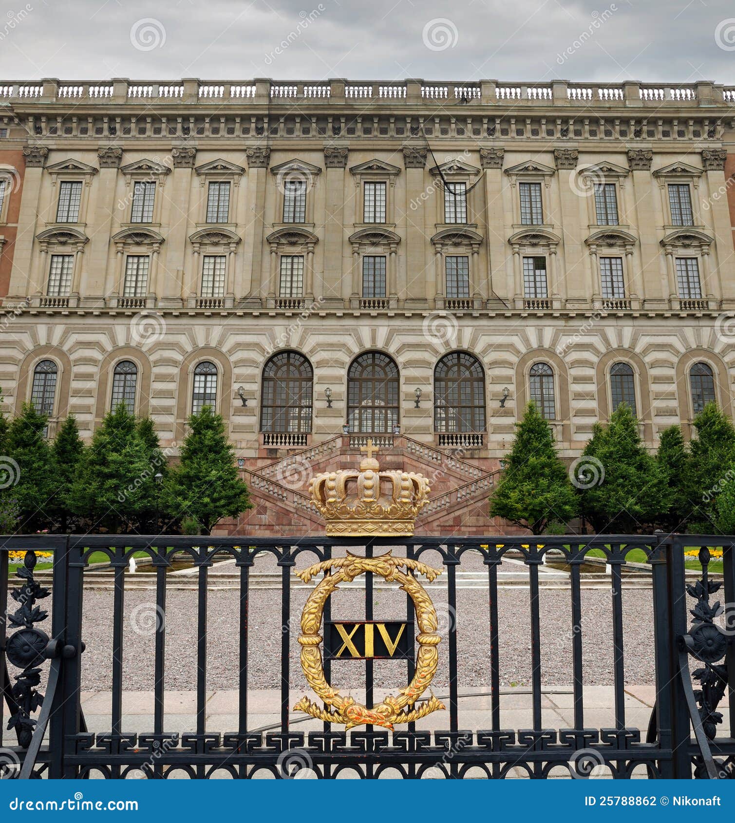 Royal Palace. stock photo. Image of wall, emblem, architecture - 25788862