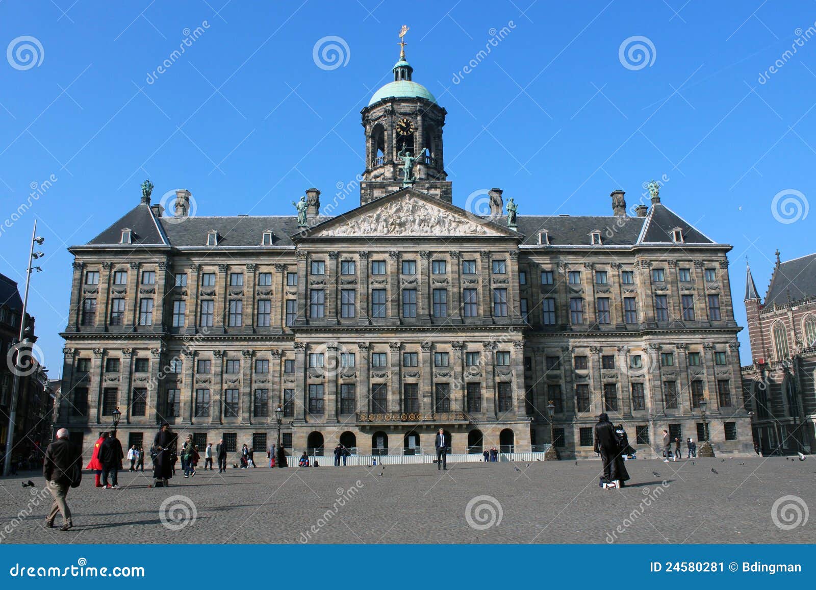 The Royal Palace in Amsterdam Editorial Photo - Image of paleis, palace ...