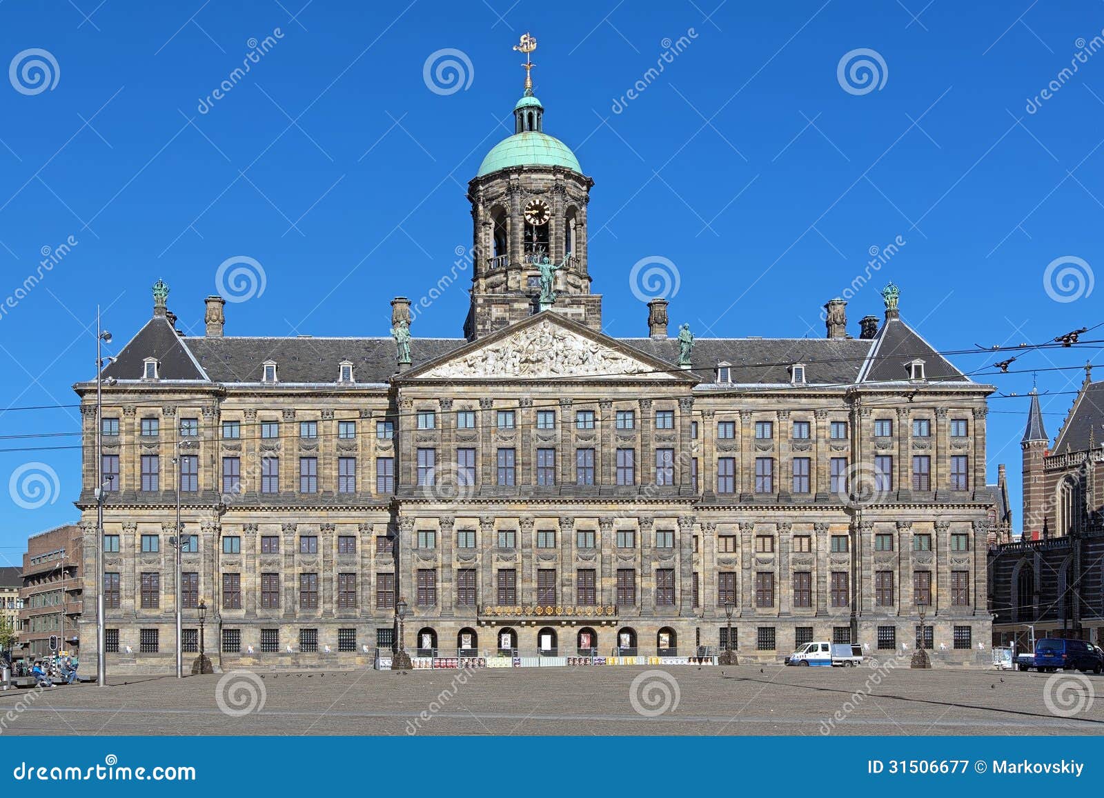 Royal Palace in Amsterdam, Netherlands Editorial Photography - Image of ...
