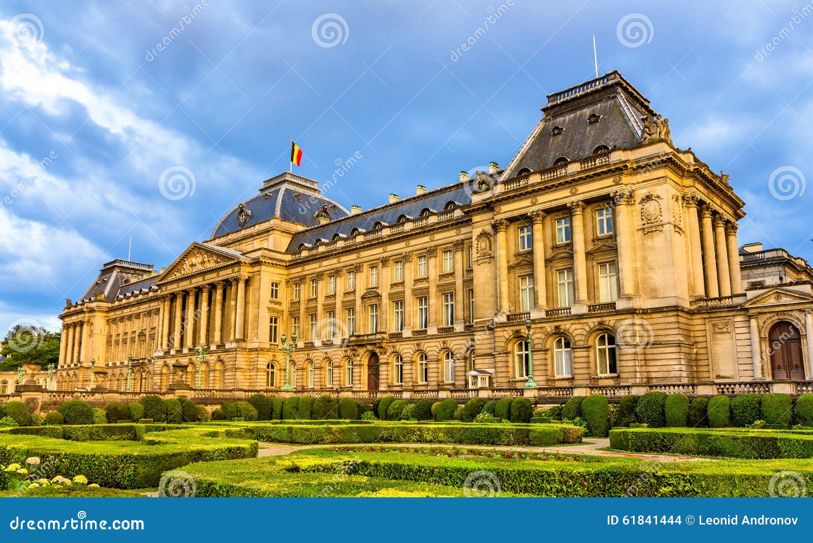 The Royal Palace of Brussels Stock Photo - Image of belgian ...