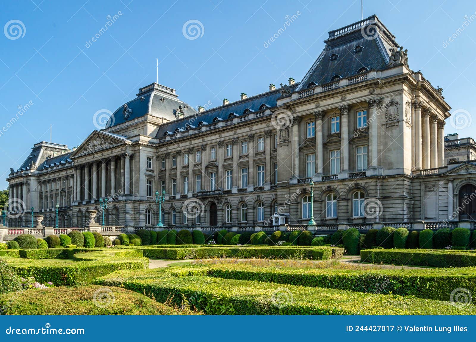 Royal Palace of Brussels, Belgium Stock Image - Image of famous ...