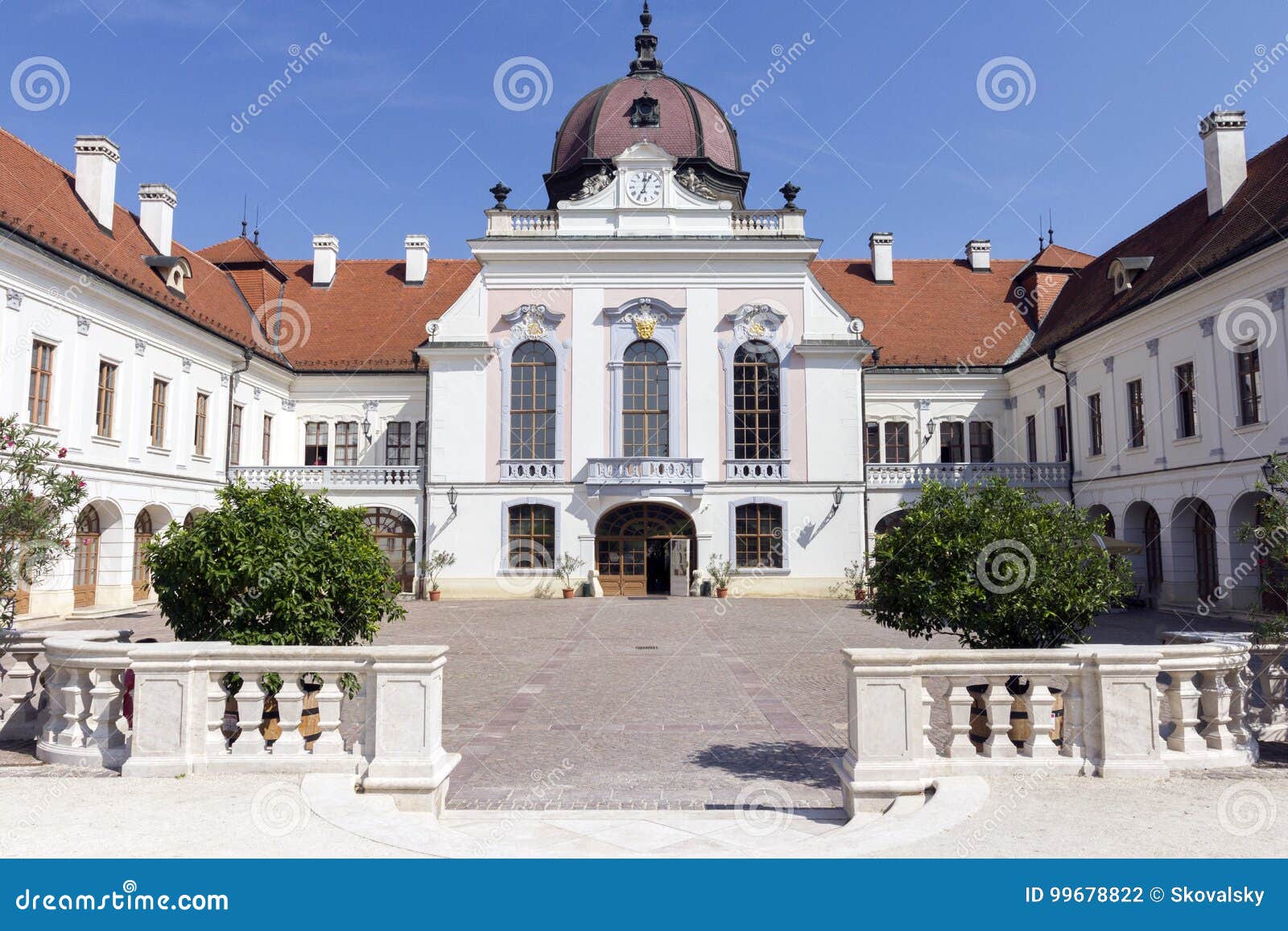 Royal Palace de Godollo foto de archivo. Imagen de corte - 99678822