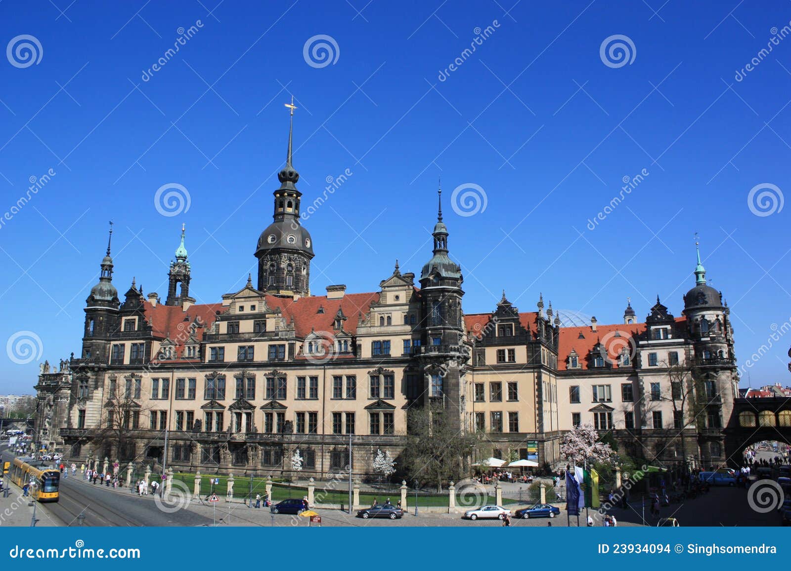 Royal Palace, Dresden, Germany Editorial Stock Image - Image of ...