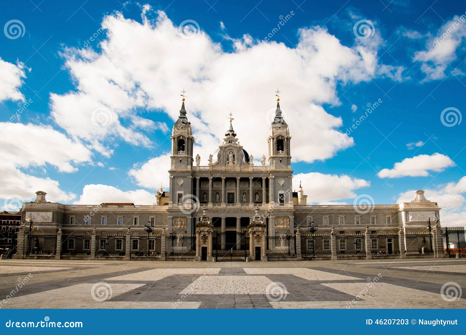Royal Palace is Landmark in Madrid, Spain Stock Image - Image of king ...