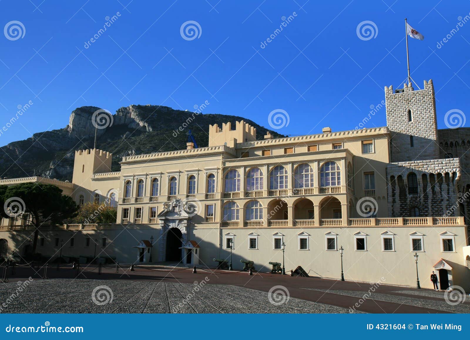 The Royal Palace of Monaco stock photo. Image of country - 4321604