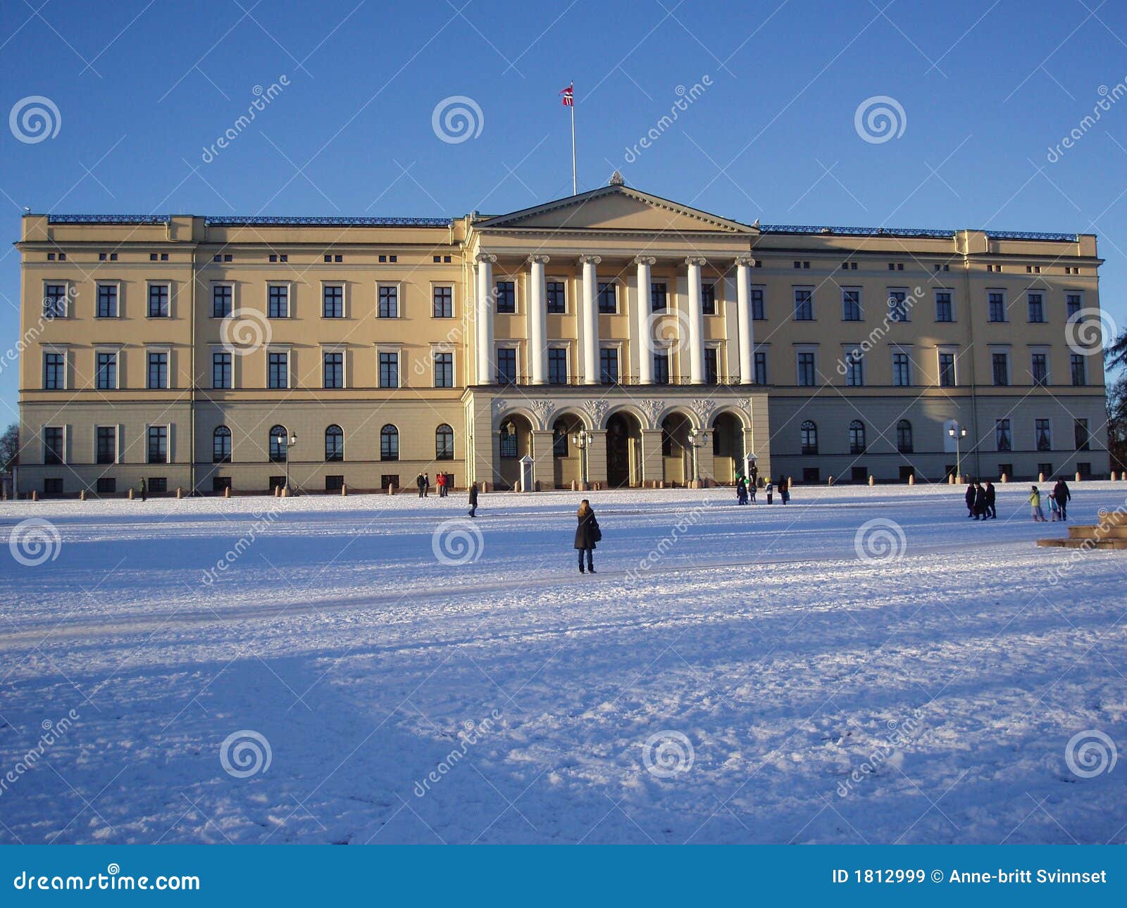 The Royal Palace, Norway stock image. Image of buildings - 1812999